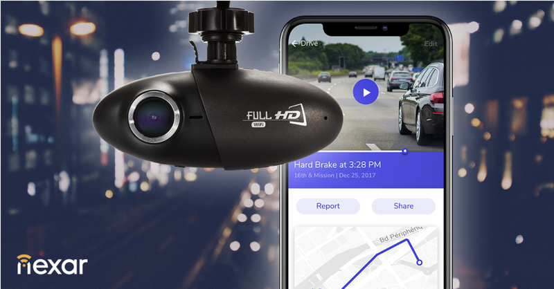 מצלמת דרך נקסר NEXAR